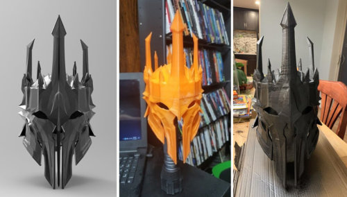 3D Printed Lord of the Rings Figures with STL Files