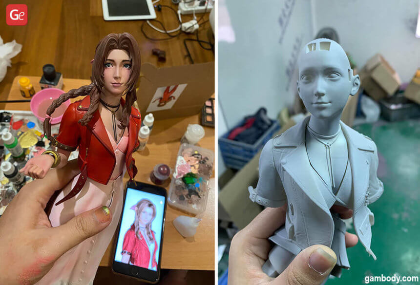 Final Fantasy 7 Aerith Figure: Cool 3D Models to 3D print