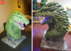 Godzilla 2000 Bust 3D Print Painting and Adding LEDs