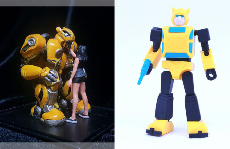 3D Printed Transformers with 3D Models STL Files