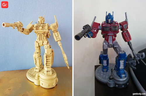 3D Printed Transformers with 3D Models STL Files