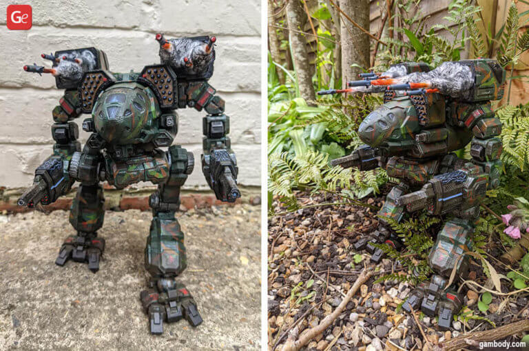 3D Printed BattleTech Models: Miniatures and Large-Scale Mechs