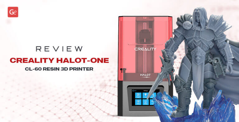 Creality Halot-One Resin 3D Printer Unboxing and Testing