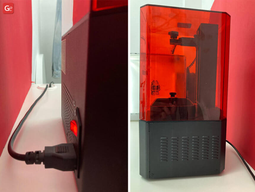 Creality Halot-One Resin 3D Printer Unboxing and Testing