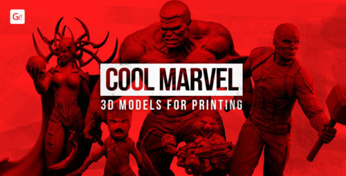 Marvel 3D Print Ideas: Best Models with STL Files