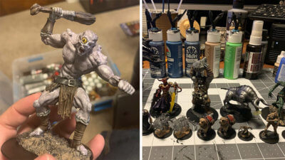 DnD Props for a 3D Printed Dungeons and Dragons Game (D&D)