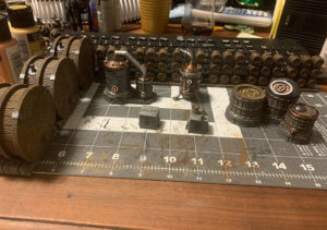 DnD Props for a 3D Printed Dungeons and Dragons Game (D&D)