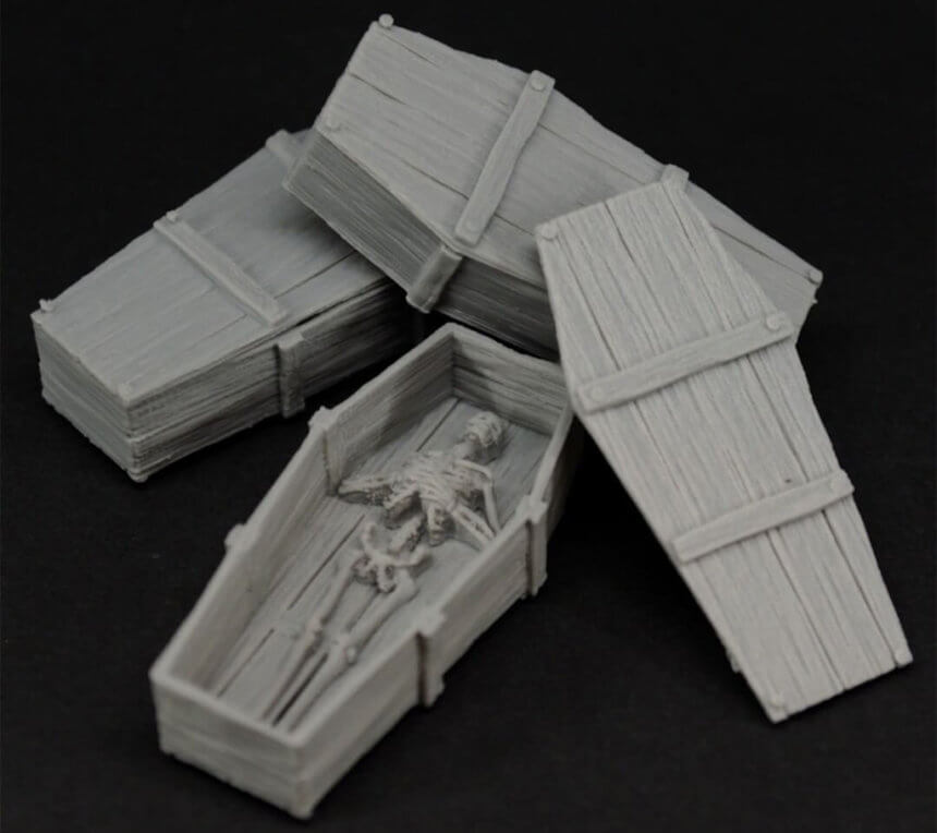 DnD Props for a 3D Printed Dungeons and Dragons Game (D&D)