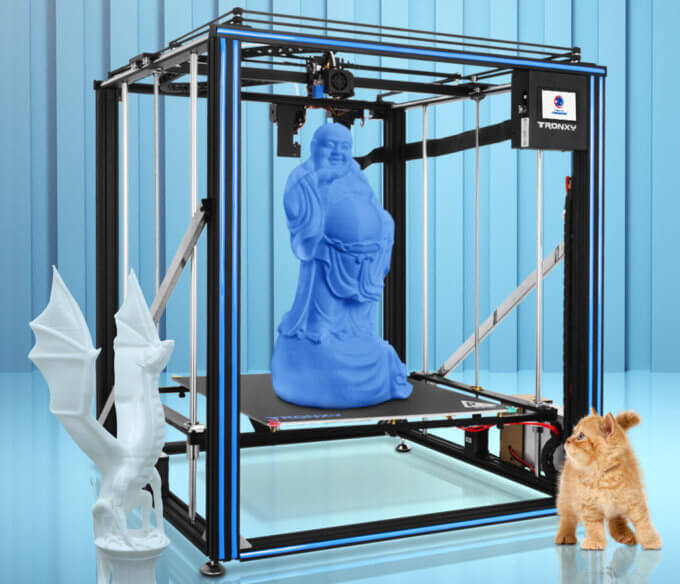 Large 3D Printer with Build Volume Perfect for 3D Printing Big Objects