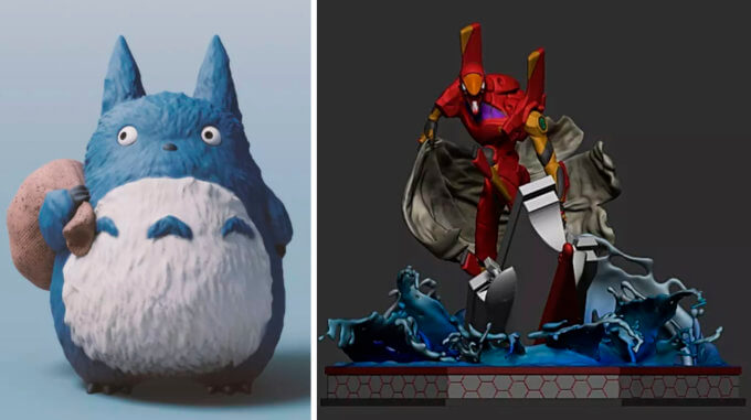 3D Print Anime Figures: Best STL Files