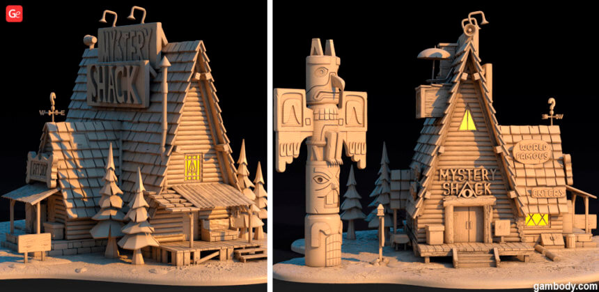 3D Cartoon Character Models: 3D Printed Figurines to Make