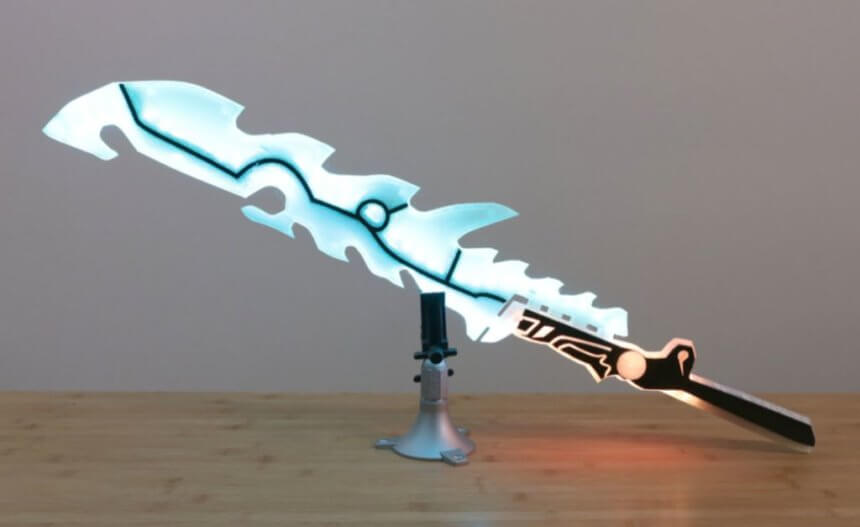 3D Printed Sword: Cool Designs with STL