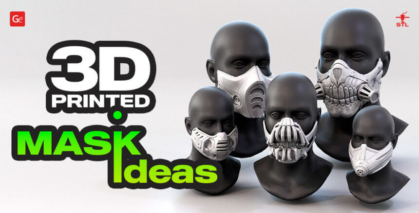 3D Printed Mask for Your Face: 3D Model STL Files