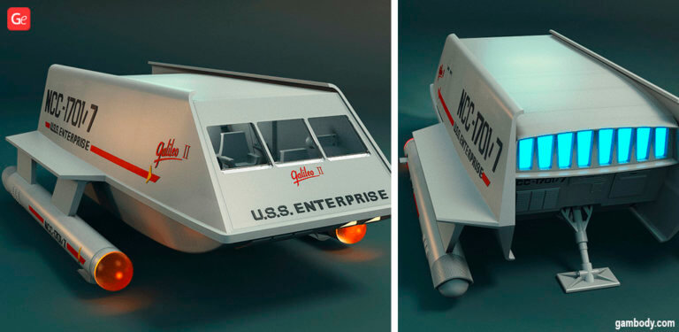 Star Trek Models for 3D Printing with STL Files