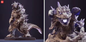 Godzilla 3D Print: Best 3 Model STL Selection