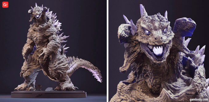 Godzilla 3D Print: Best 3 Model STL Selection