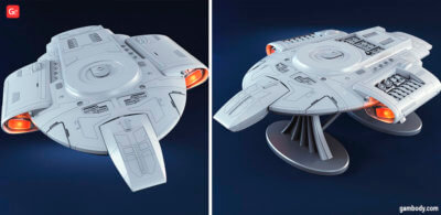 Star Trek Models for 3D Printing with STL Files