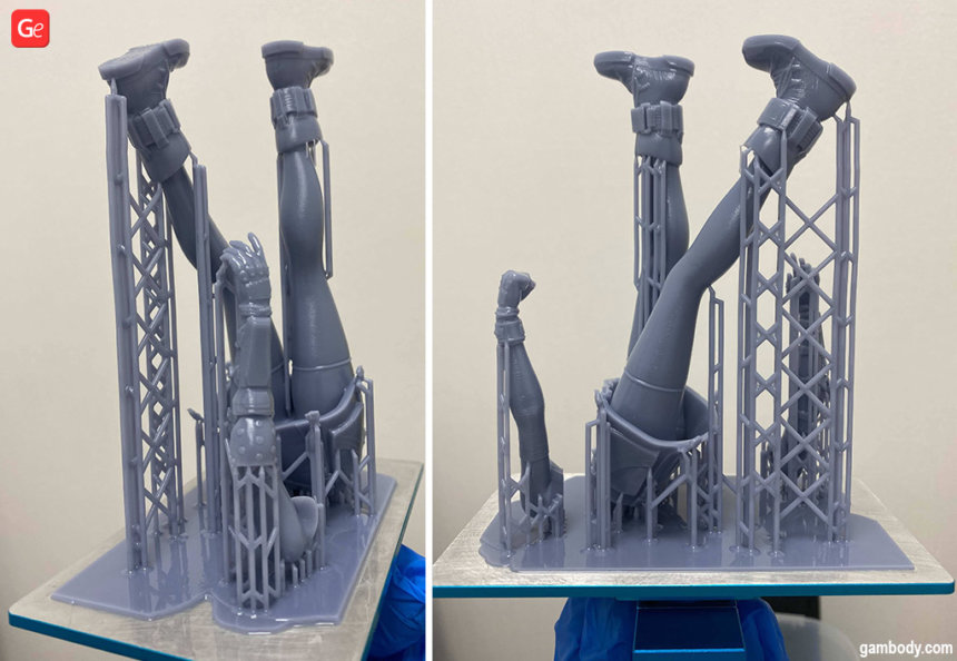 Resin Printing Tips: SLA Support & Model Orientation on the Bed