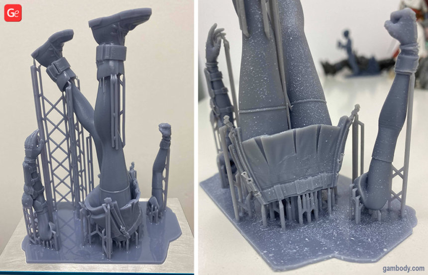 Resin Printing Tips: SLA Support & Model Orientation on the Bed