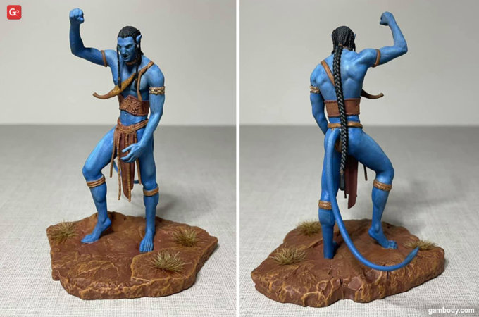 Avatar Figurines and Movie Toys for 3D Printing with STL Files