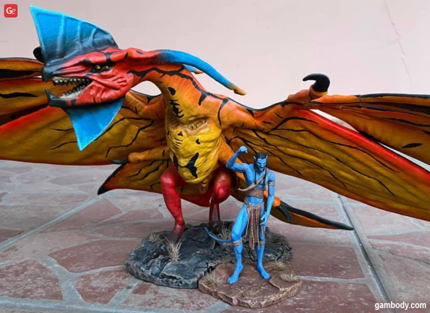 Avatar Figurines and Movie Toys for 3D Printing with STL Files