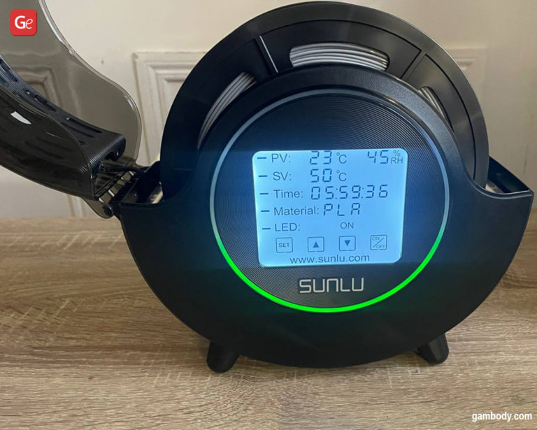 SUNLU Filament Dryer S2 Review: Manual, Temperature, Tests