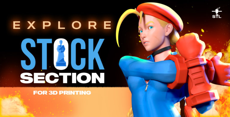 3D Printing Stock Section on Gambody Marketplace