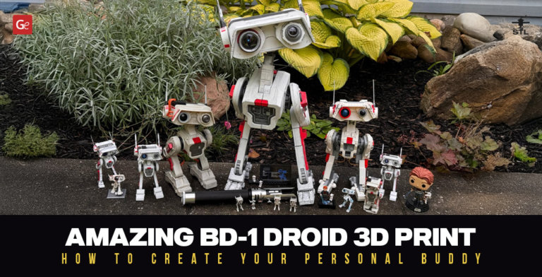 BD-1 Droid from Star Wars: How to 3D Print Your Own