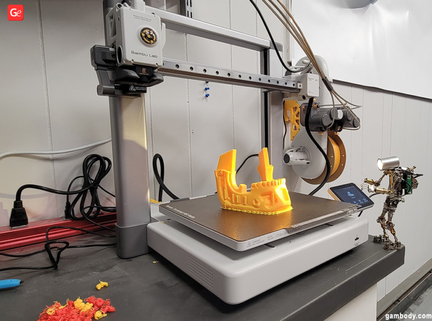 Terminator Endoskeleton as Humanoid Robot: 3D Printed Experiment