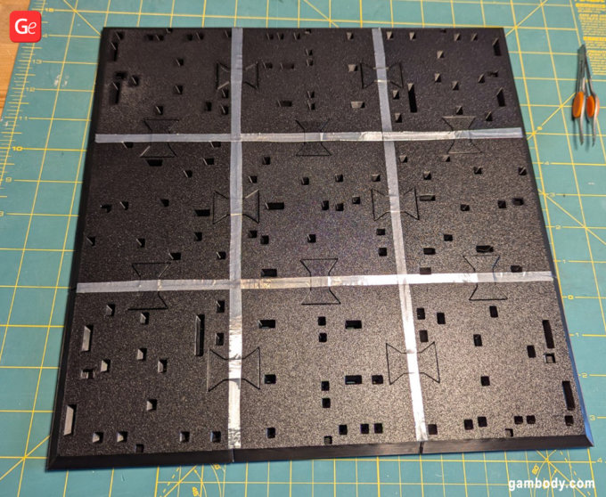 Borg Cube from Star Trek 3D Printed and Lit by a Talented Hobbyist