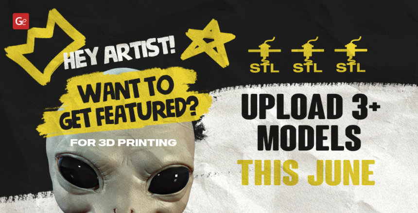 3D Print Ideas to Share with World: June Creator Campaign by Gambody