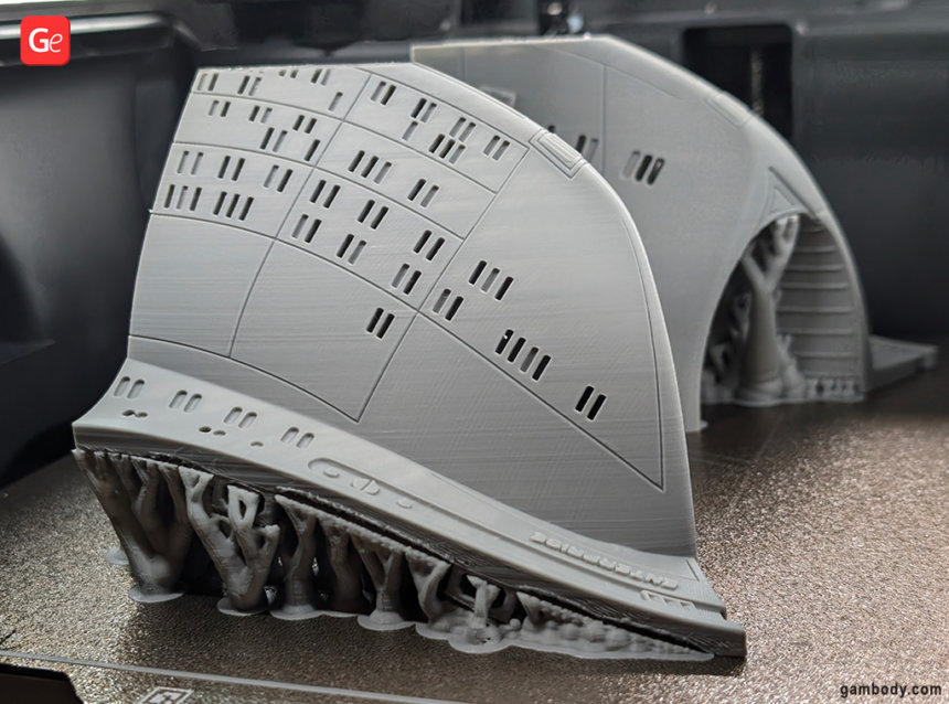 USS Enterprise Star Trek Model 3D Print with LED Lights