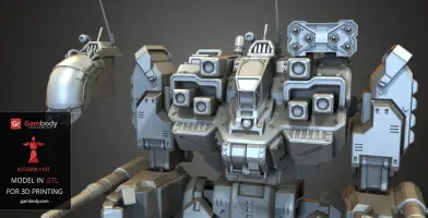 MWO BattleMaster - STL files for 3D Printing | Gambody