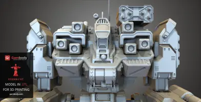 MWO BattleMaster - STL files for 3D Printing | Gambody