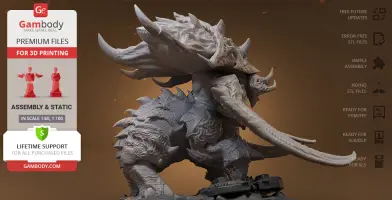 StarCraft Ultralisk - STL files for 3D Printing | Gambody