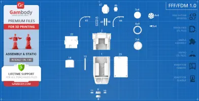 Gambody STL files of M577 APC for 3D Printer
