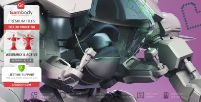 Overwatch D.Va’s Mech - STL files for 3D Printing | Gambody