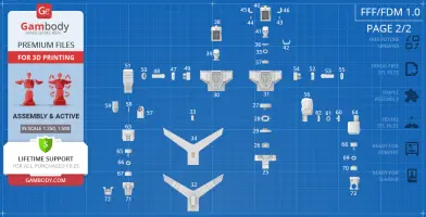 Voltron (1984) - STL files for 3D Printing | Gambody