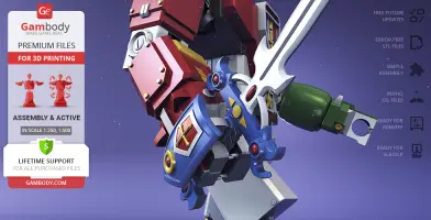 Voltron (1984) - STL files for 3D Printing | Gambody