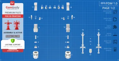 Voltron (1984) - STL files for 3D Printing | Gambody