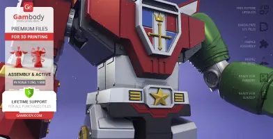 Voltron (1984) - STL files for 3D Printing | Gambody