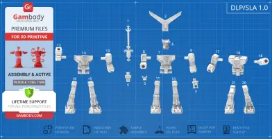 Voltron (1984) - STL files for 3D Printing | Gambody