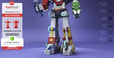 Voltron (1984) - STL files for 3D Printing | Gambody