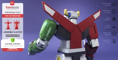 Voltron (1984) - STL files for 3D Printing | Gambody