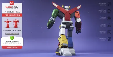 Voltron (1984) - STL files for 3D Printing | Gambody