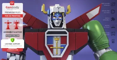 Voltron (1984) - STL files for 3D Printing | Gambody