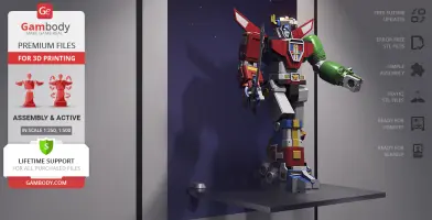 Voltron (1984) - STL files for 3D Printing | Gambody