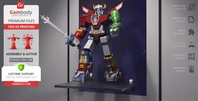 Voltron (1984) - STL files for 3D Printing | Gambody