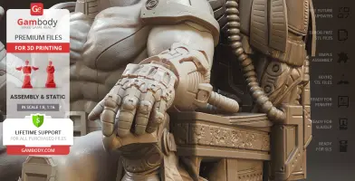 Apocalypse on Throne - STL files & 3D Models | Gambody