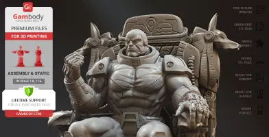 Apocalypse on Throne - STL files & 3D Models | Gambody